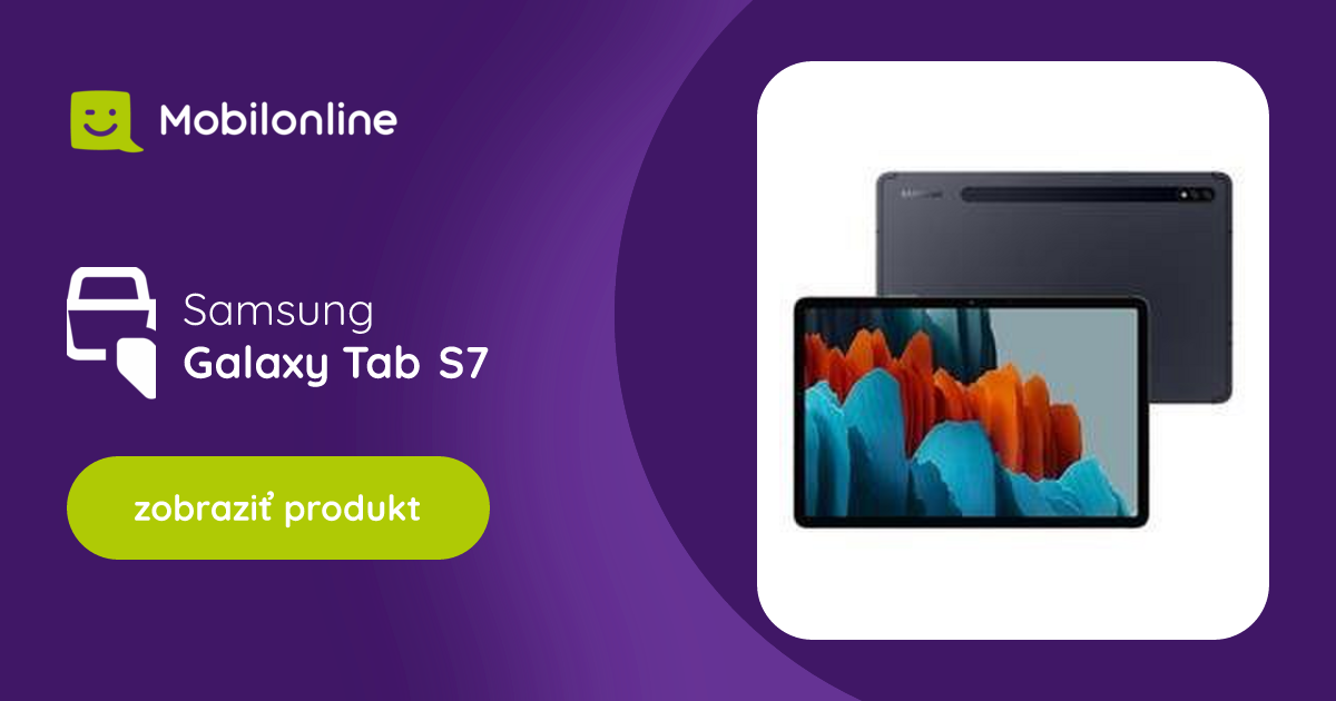 Samsung Galaxy Tab S7 LTE 6GB/128GB T875 Mystic Black Čierny