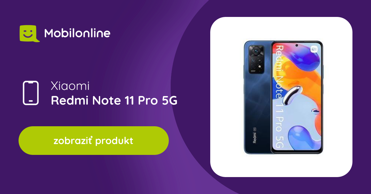 Xiaomi Redmi Note 11 Pro 5G 8GB/128GB Dual SIM Atlantic Blue